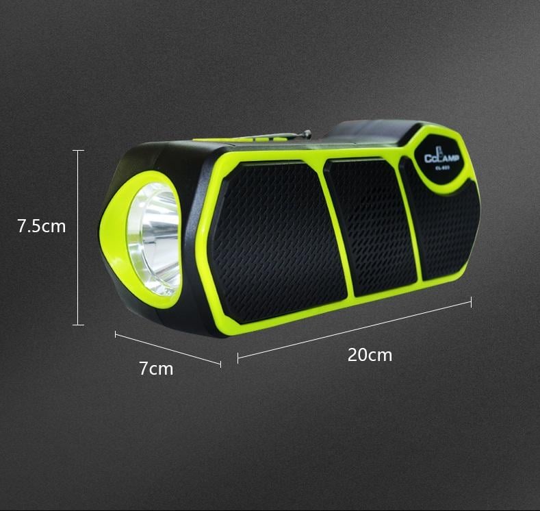 ᐉ Фонарь LED CcLamp CL-823 Bluetooth с солнечной панелью/радио/MP3 ...
