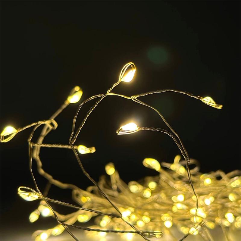 ᐉ Гирлянда светодиодная Lesko 702623591322 USB с пультом 9 м 300LED ...