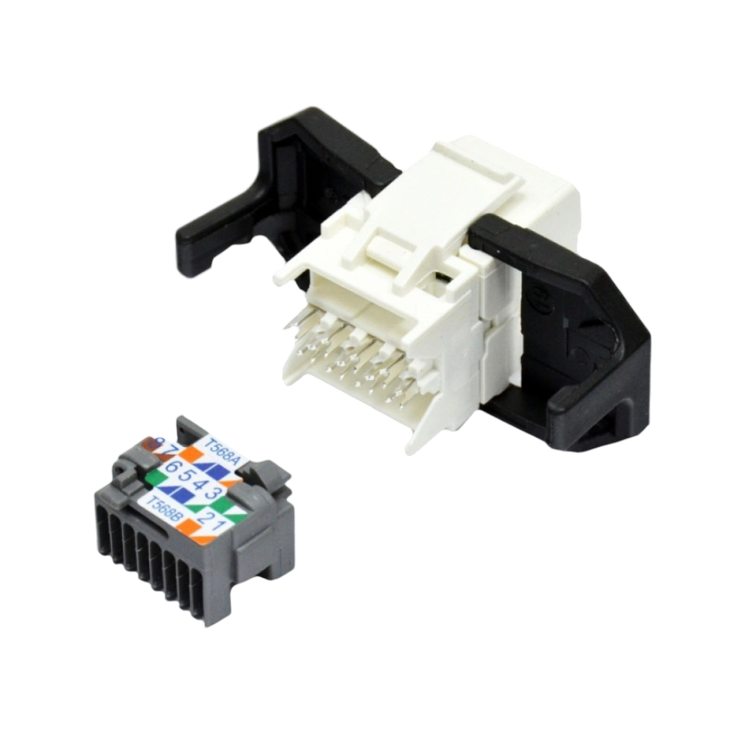 ᐉ Модуль Keystone Corning RJ45 Cat.5e неекранований для патч-панелей та ...