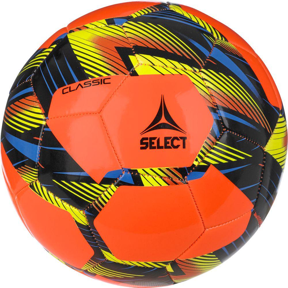 ᐉ Футбольный мяч Select Classic v23 099587-175 р. 5 Оранжево-черный