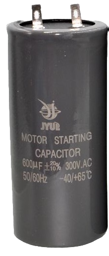 ᐉ Конденсатор Jyul CD-60 600 мкф 300 Vac пусковий 50 Hz 50х112 мм (кон233)