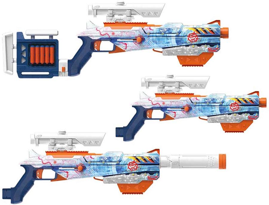 ᐉ Бластер Nerf N Series Loadout Arctic Zerostriker (G1763) • Купить в ...