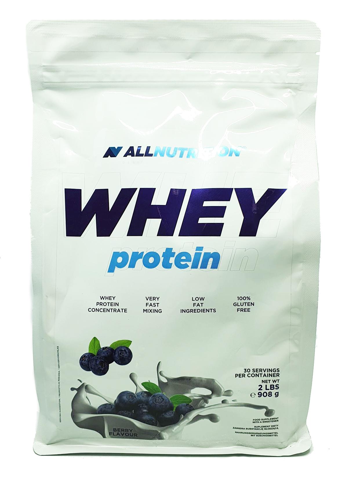 ᐉ Протеин AllNutrition Whey Proteinс Blueberry 908 g