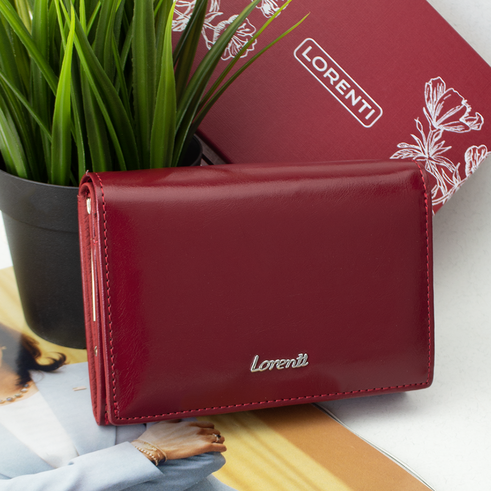 Гаманець жіночий шкіряний Lorenti 445-BPR маленький Червоний • Краща ...