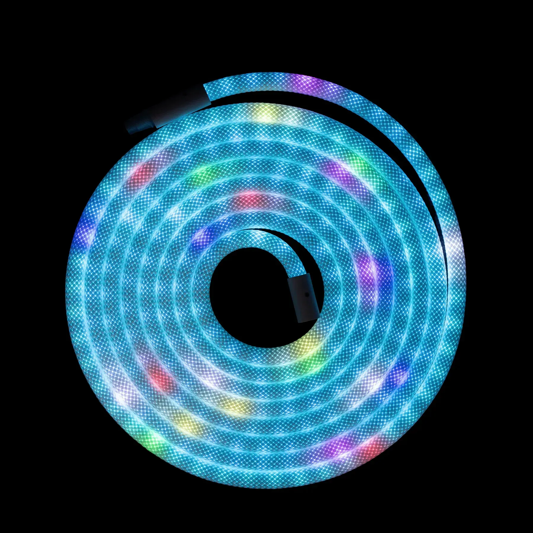 ᐉ Неонова стрічка кругла Prolum D13 RGB FULL COLOR готовий набір 5V 5 м (29014631) • Краща ціна ...