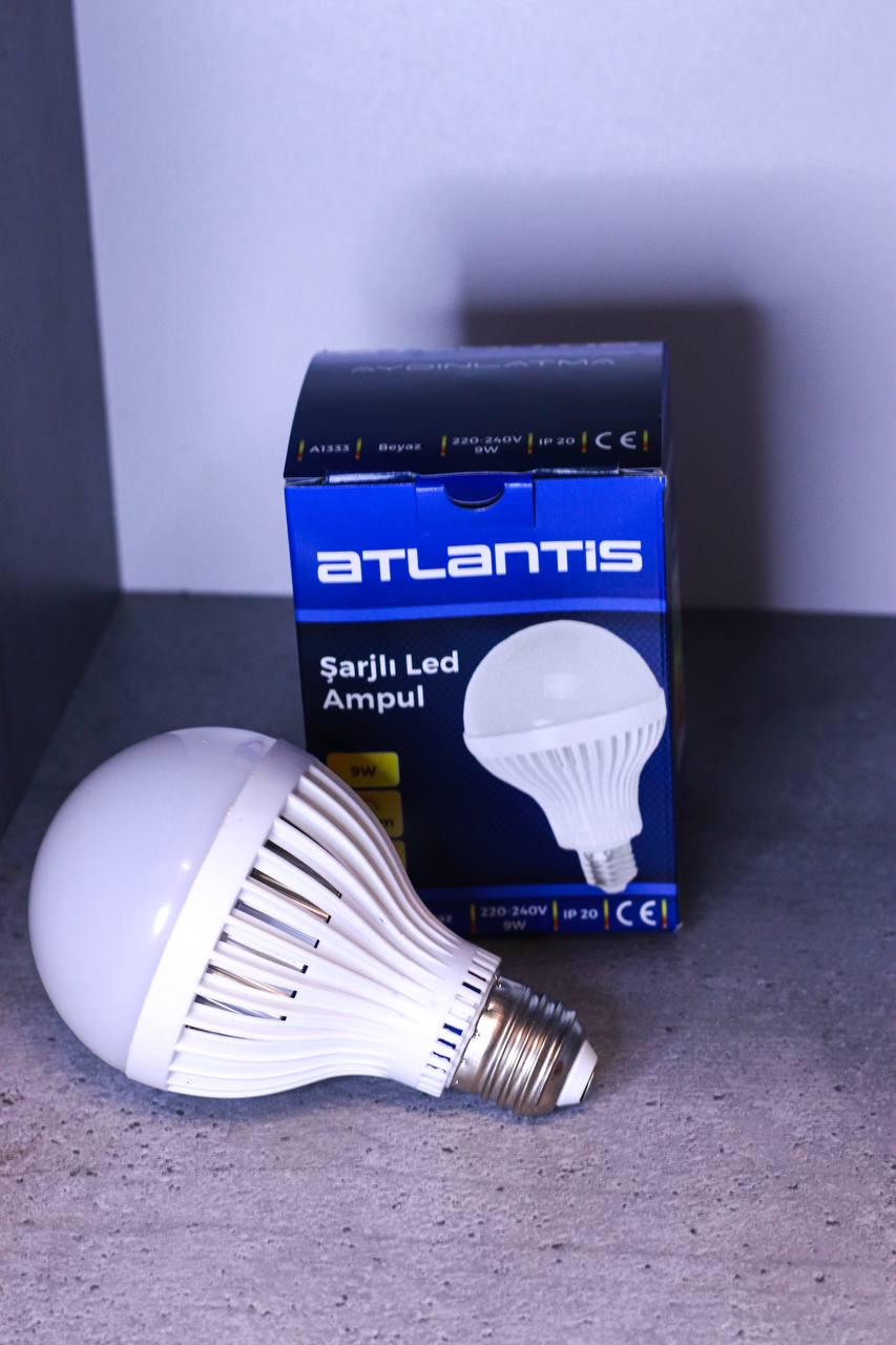 ᐉ Лампочка LED Atlantis E27 9W 8223 3-4 часа автономной работы • Купить ...