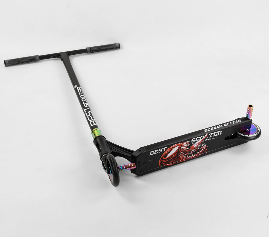 ᐉ Самокат трюковой Best Scooter Simbiote HIC-система 120 мм PU с ...