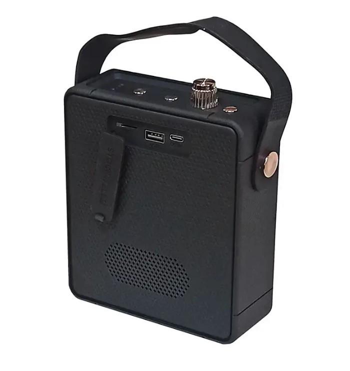 ᐉ Портативна колонка Stockwell W2 9147 6 W Bluetooth Чорний (598077 ...