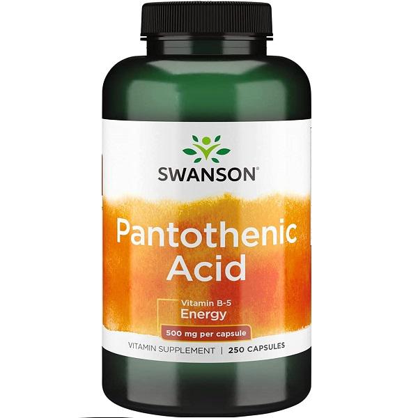 ᐉ Пантотеновая кислота Swanson Pantothenic Acid 500 мг 250 капс ...