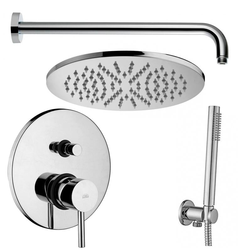 ᐉ Душевая система скрытого монтажа Paffoni со смесителем/верхним душем ...