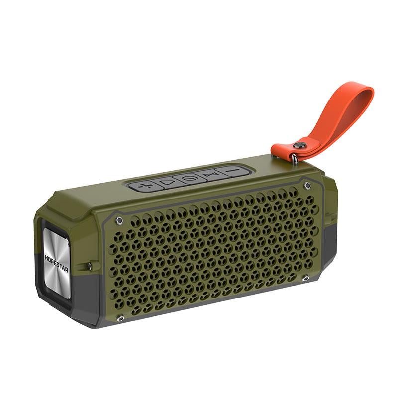 ᐉ Портативна бездротова колонка Bluetooth Hopestar P17 Зелений • Краща ...