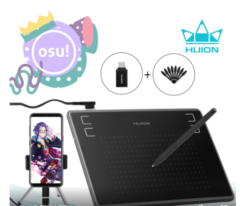 ᐉ Графический планшет Huion H430P с пассивным пером 4.8x3" и OTG ...