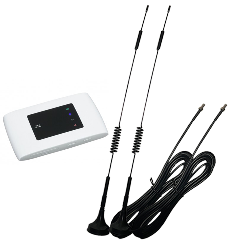 ᐉ Роутер мобильный WiFi ZTE MF 920u 3G/4G/LTE Киевстар/Vodafone/Lifecell и 2 антенны 7db ...