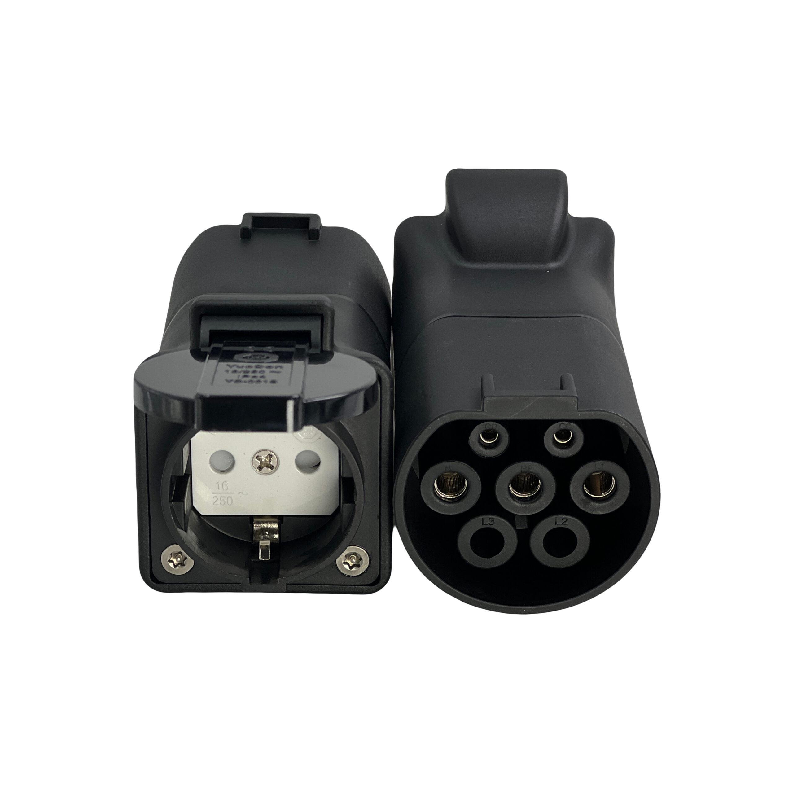 ᐉ Адаптер V2L з Type 2 до Schuko Чорний • Краща ціна в Києві, Україні ...