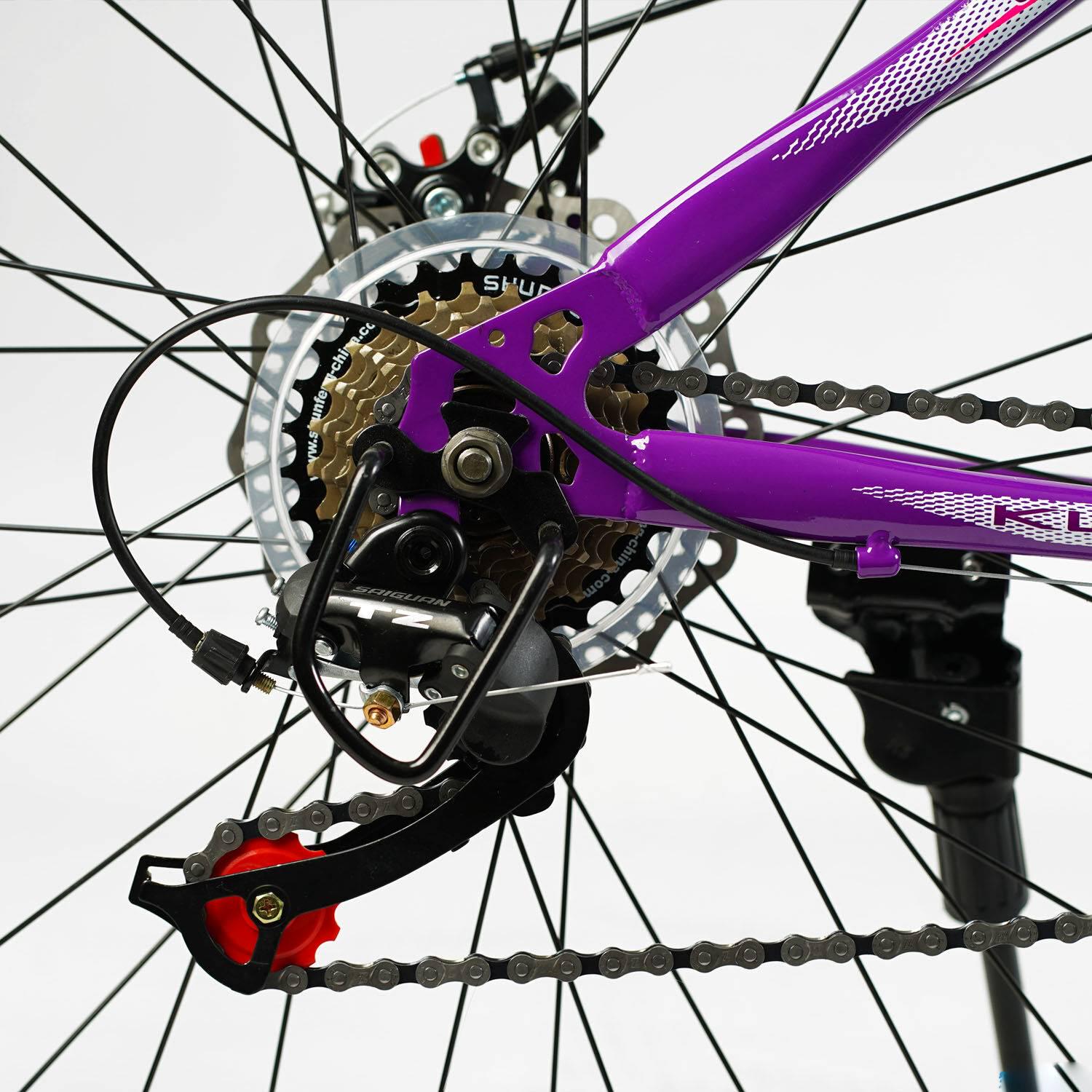 ᐉ Велосипед спортивный Corso KLEO 26" 21 скорость стальная рама 15 ...