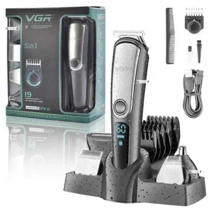 ᐉ Машинка для стрижки VGR V-105 (2104618351) • Краща ціна в Києві, Україні • Купити в Епіцентр