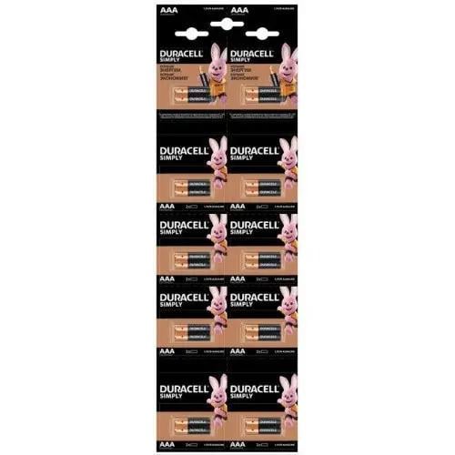 Батарейка Duracell AAA bat Alkaline Simply 20 шт. • Краща ціна в Києві ...