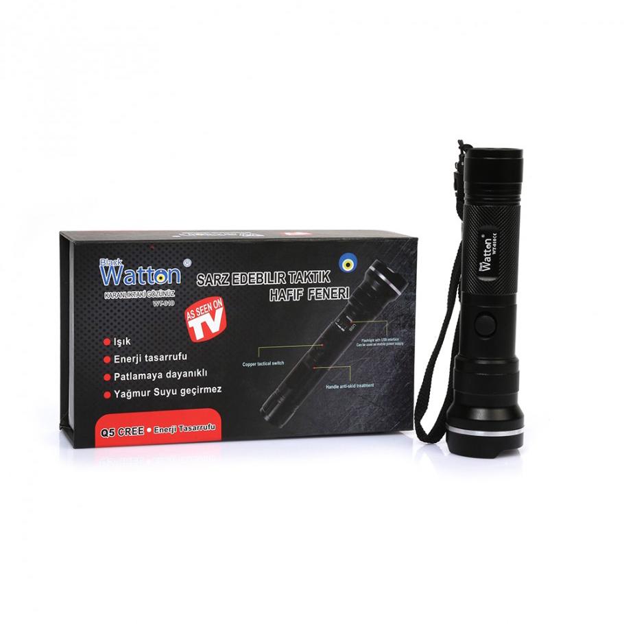 ᐉ Ліхтар акумуляторний Watton WT-010 ширококутний ручний • Краща ціна в Києві, Україні • Купити ...
