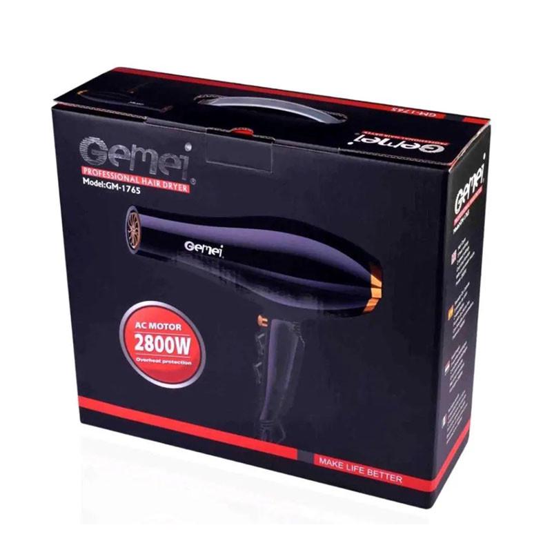 ᐉ Фен Gemei GM-1765 2800W Black • Купить в Киеве, Украине • Лучшая цена ...