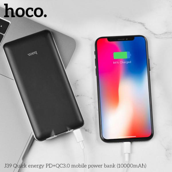 ᐉ Hoco УМБ портативное зарядное Power Bank HOCO J39 10000 mAh 3A Black (114539) • Купить в Киеве ...