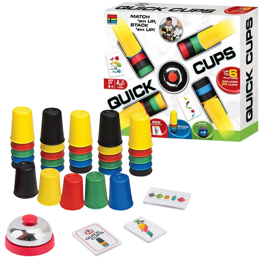 ᐉ Настільна гра Quck cups дитяча логічна змагальна на швидкість для ...