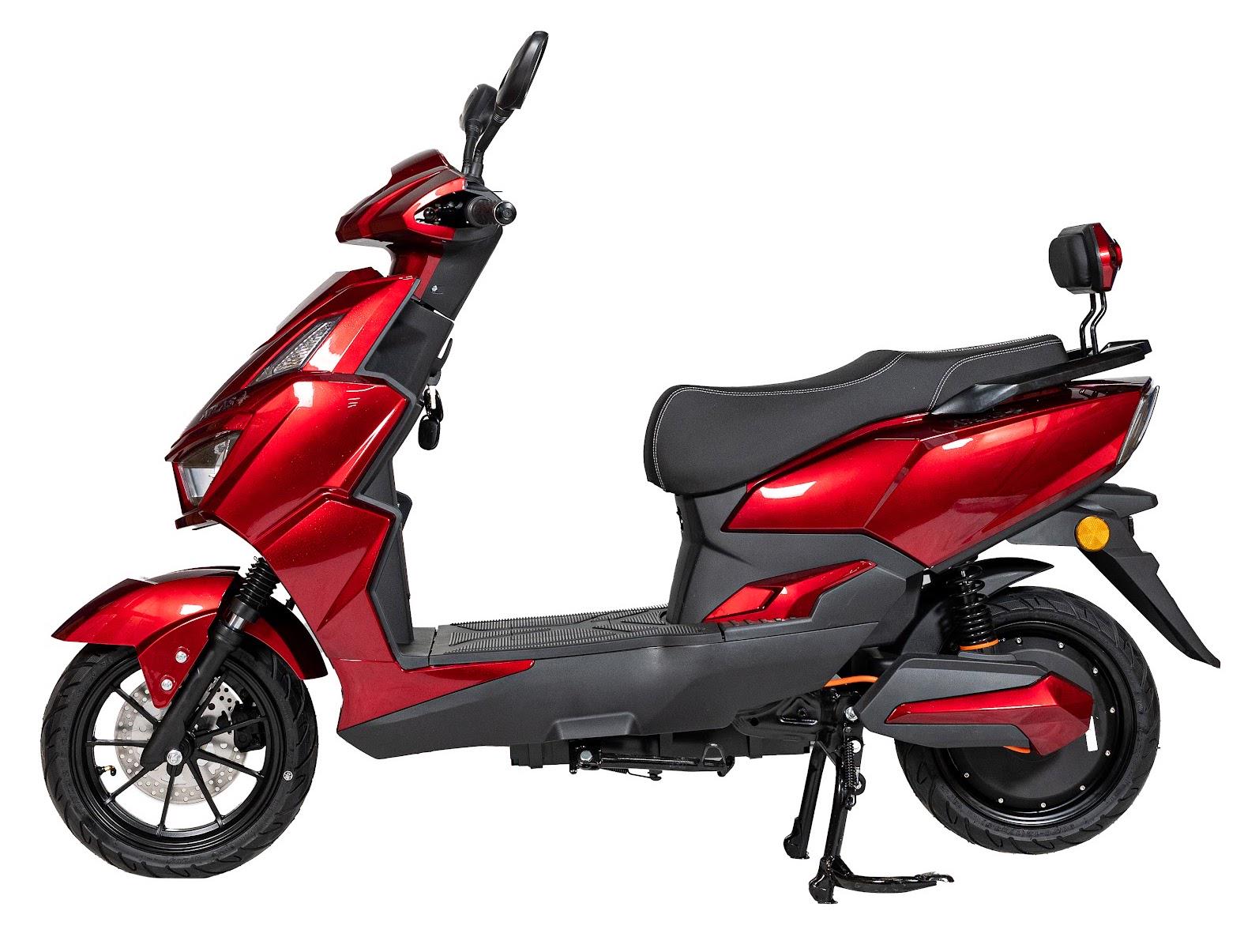ᐉ Электроскутер ATLAS Tiger 2000W Red (3112) • Купить в Киеве, Украине ...