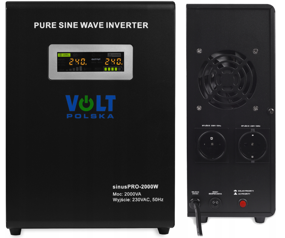 ᐉ Источник бесперебойного питания Volt Polska SinusPro 2000 W 24 V/230 ...