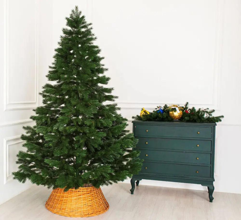 ᐉ Штучна ялинка лита Sosna з металевою підставкою 1 5 м Зелений