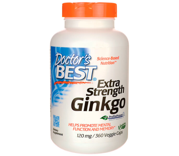 ᐉ Экстракт Extra Strength Ginkgo 120 мг 120 капсул