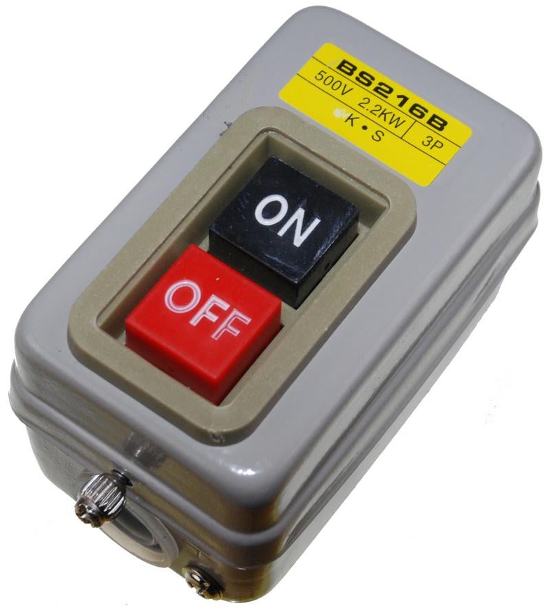 ᐉ Кнопка пускатель для станка 2,2 kW (кн921)