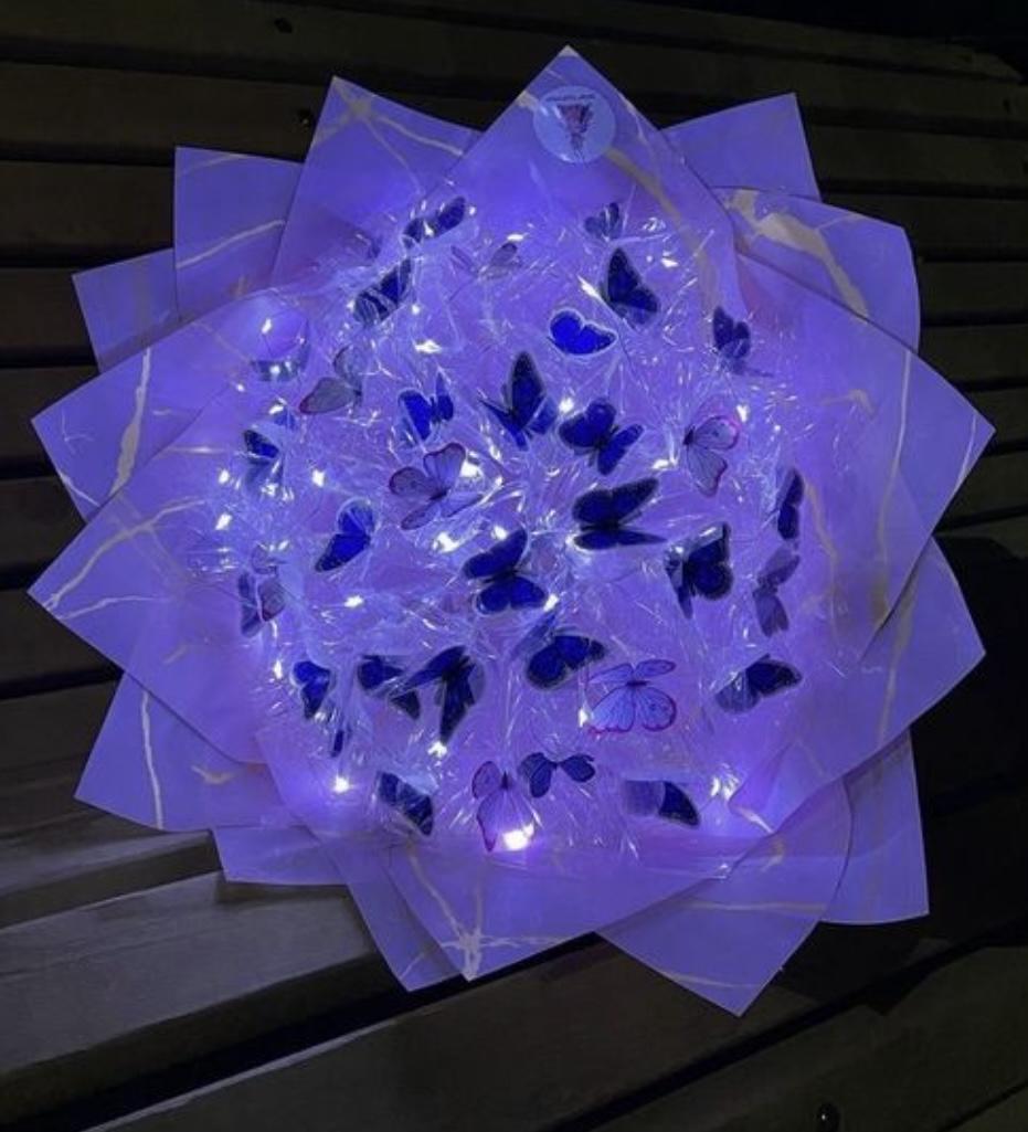 Букет світильник з метеликів 042 • Краща ціна в Києві Україні • Купити в Епіцентрі