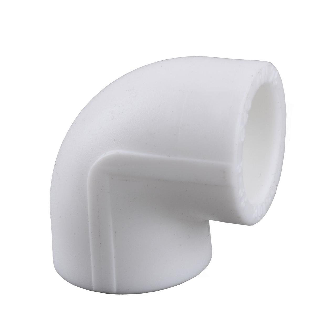 ᐉ Угол KALDE PPR 90° ф20 13020 Белый (000017796) • Купить в Киеве ...