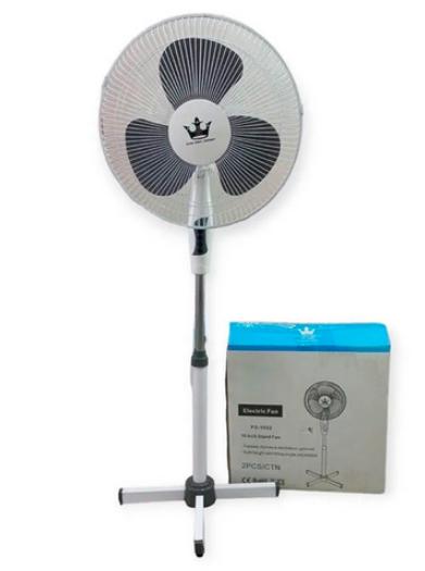 ᐉ Напольный вентилятор King Rex Crown 3 скорости 40W Белый (FS-1602-1 ...