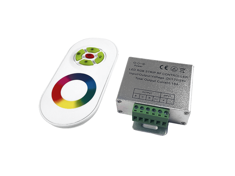 ᐉ Контроллер RGB Lemanso LM808 3 канала 12-24 В 18 A 50-100 м (5757)