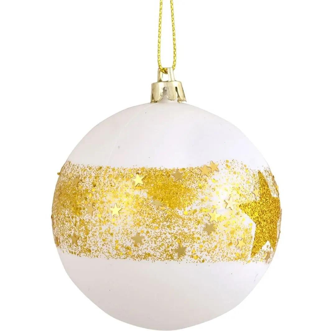 ᐉ Шар новогодний Шарик 8 см Серебряный (TY-5-R-357) • Купить в Киеве ...