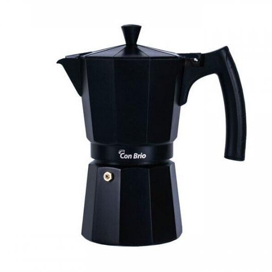 ᐉ Кофеварка гейзерная Con Brio CB-6409 450 мл