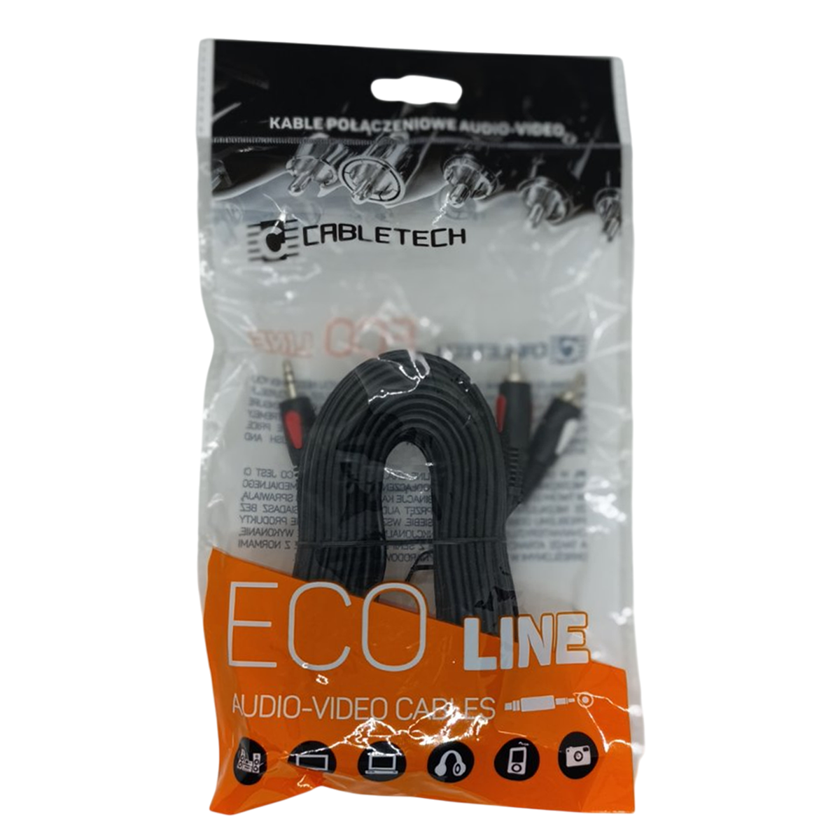 ᐉ Кабель Cabletech Eco-line jack 3,5 2RCA Cable Audio 10 м Black ...