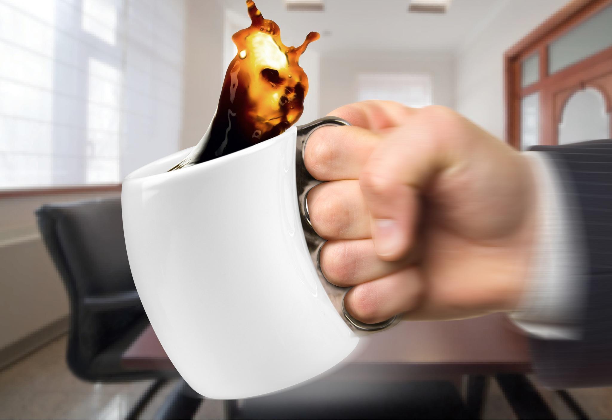 ᐉ Чашка Fred&Friends Кастет • Купить в Киеве, Украине • Лучшая цена в ...