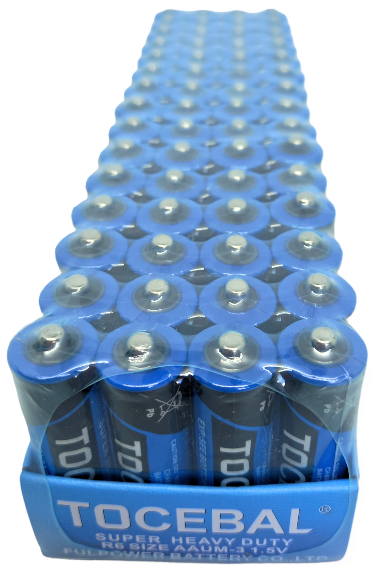 ᐉ Батарейки пальчиковые АА R06 Tocebal zinc carbon солевые 60 шт ...