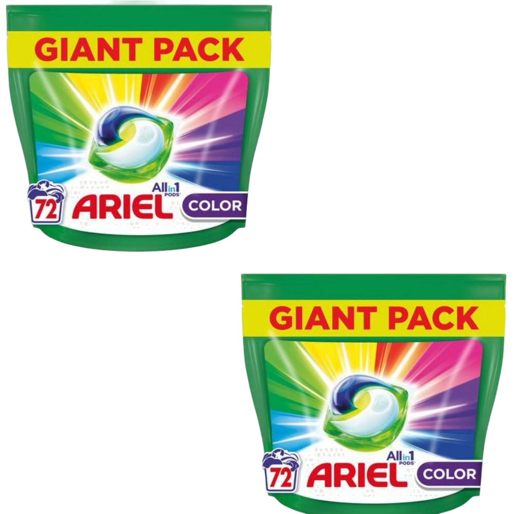ᐉ Набор стиральных капсул Ariel Pods Color 2х72 шт.