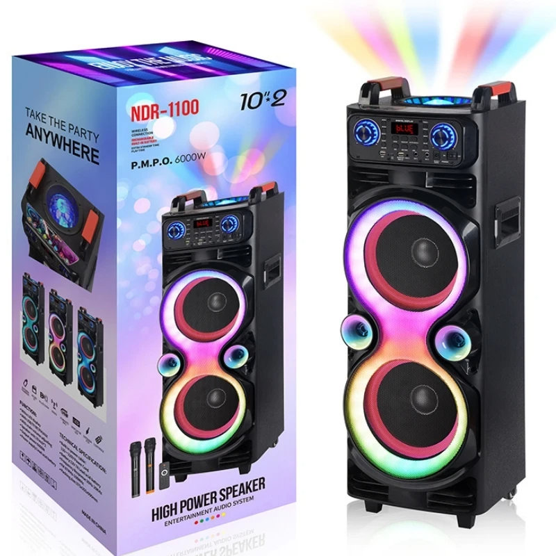 ᐉ Портативная колонка NDR 1100 Bluetooth с подсветкой 90 см (588099 ...