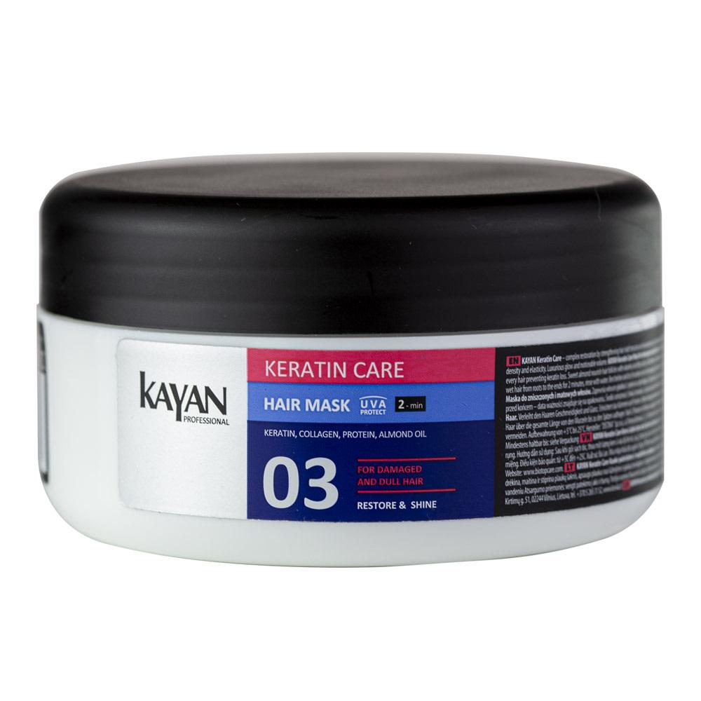 ᐉ Маска для пошкодженого і тьмяного волосся Ceratin Care Kayan ...