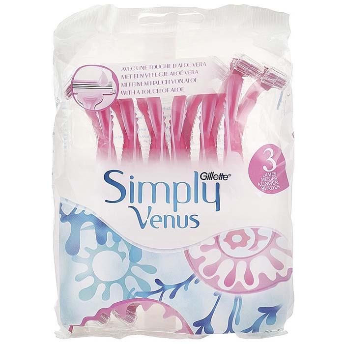 ᐉ Станки для бритья Gillette Simply Venus 3 Lady 3 шт. (1752657435)