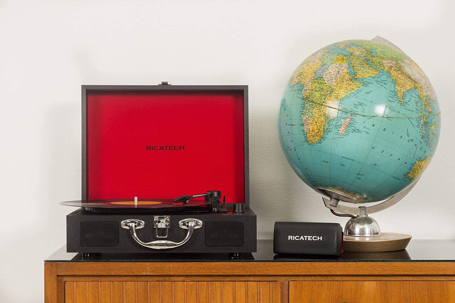 ᐉ Виниловый проигрыватель Ricatech RTT21 Advanced Black • Купить в ...