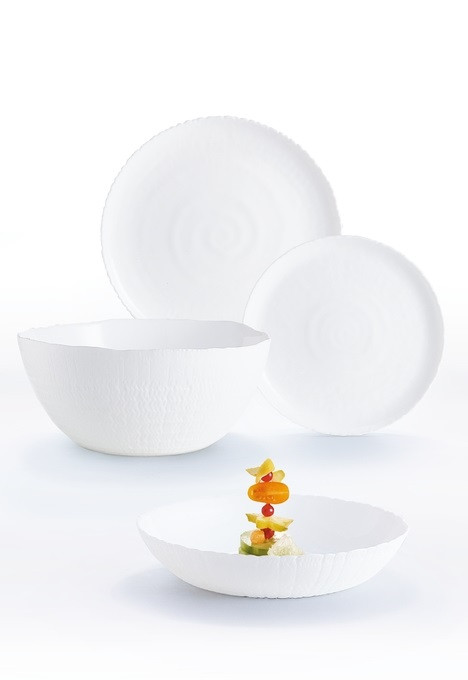 ᐉ Сервиз Luminarc Ammonite White 19 предметов 6 персон Белый