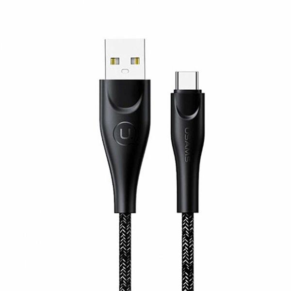 ᐉ Кабель Usams US-SJ392 U41 USB to Type-C 1 м Black (SJ392USB01)