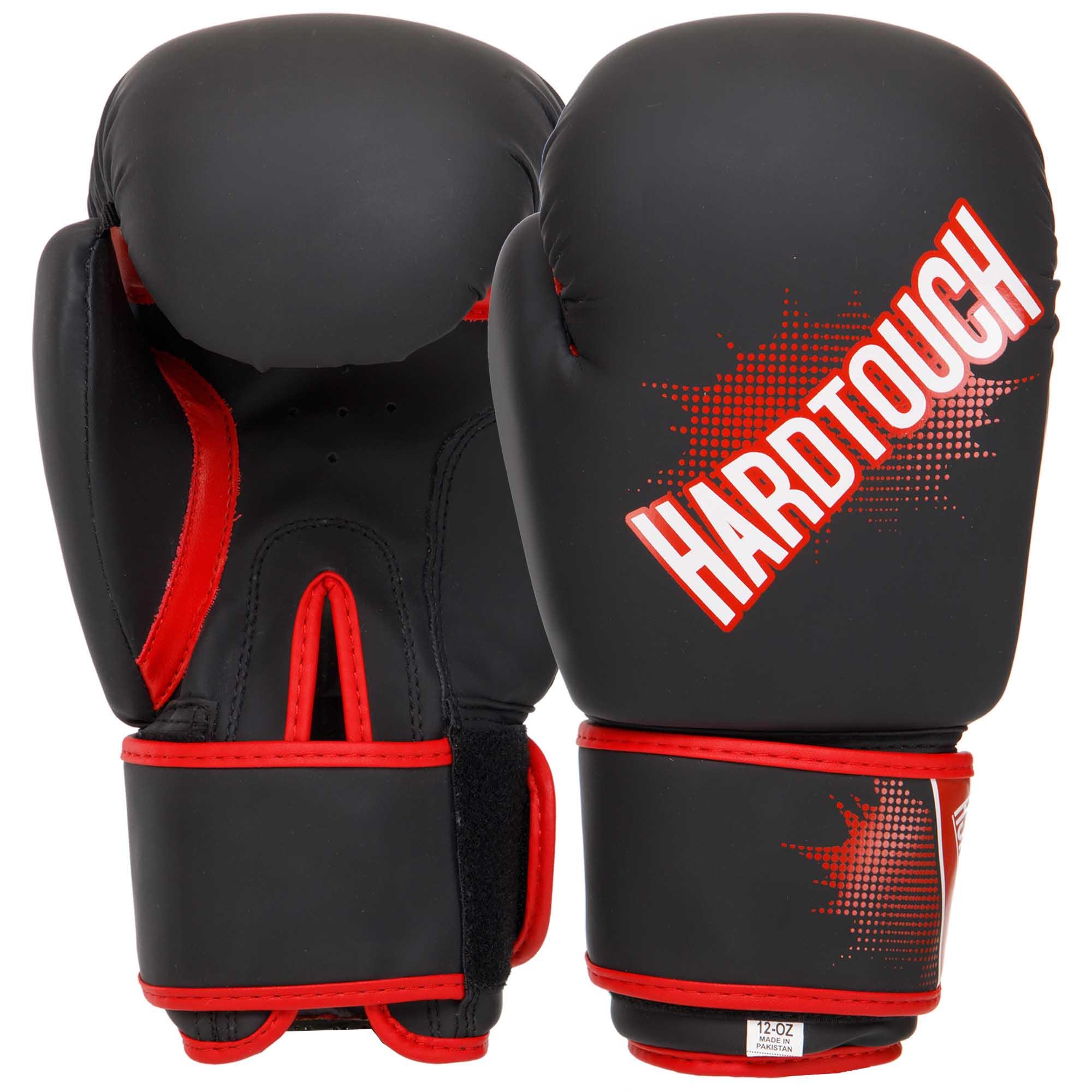 ᐉ Боксерские перчатки Hard Touch BO-4432 12 oz Черно-красный • Купить в ...