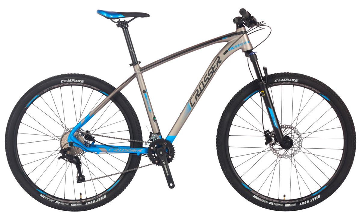 ᐉ Велосипед Crosser X880 29" Ltwoo + Shimano рама 17" 2021 Синий