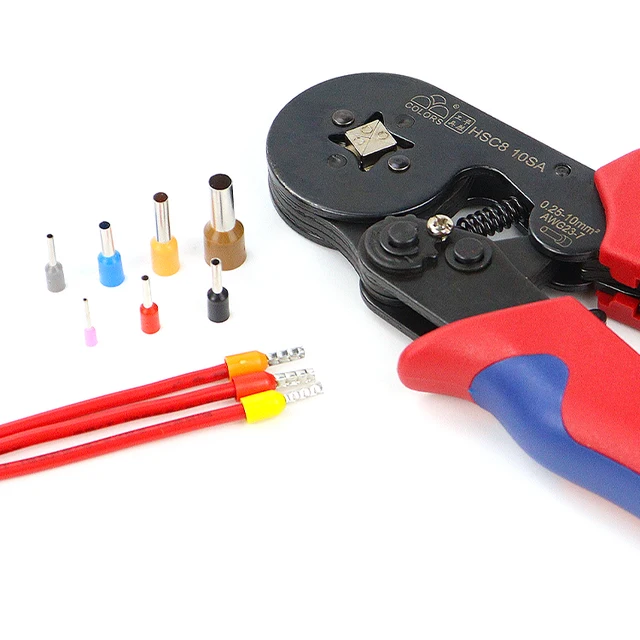 ᐉ Кримпер Fasen Tools HSC8 для обжима трубчатых наконечников 0,25-10 ...