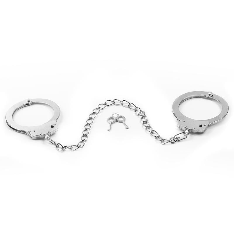 ᐉ Наножники на ланцюги Fetish Pleasure Metal Leg Cuffs металеві ...